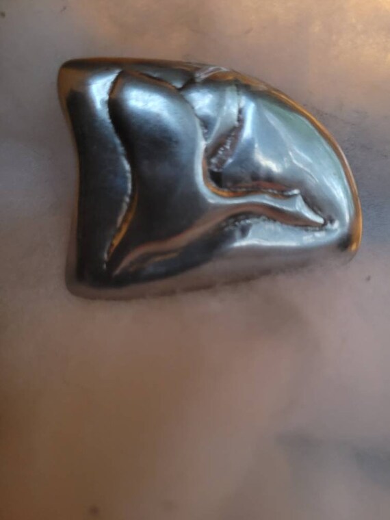 Vintage Canadian Wildlife Geese Pin by Hoselton Canada - Gem