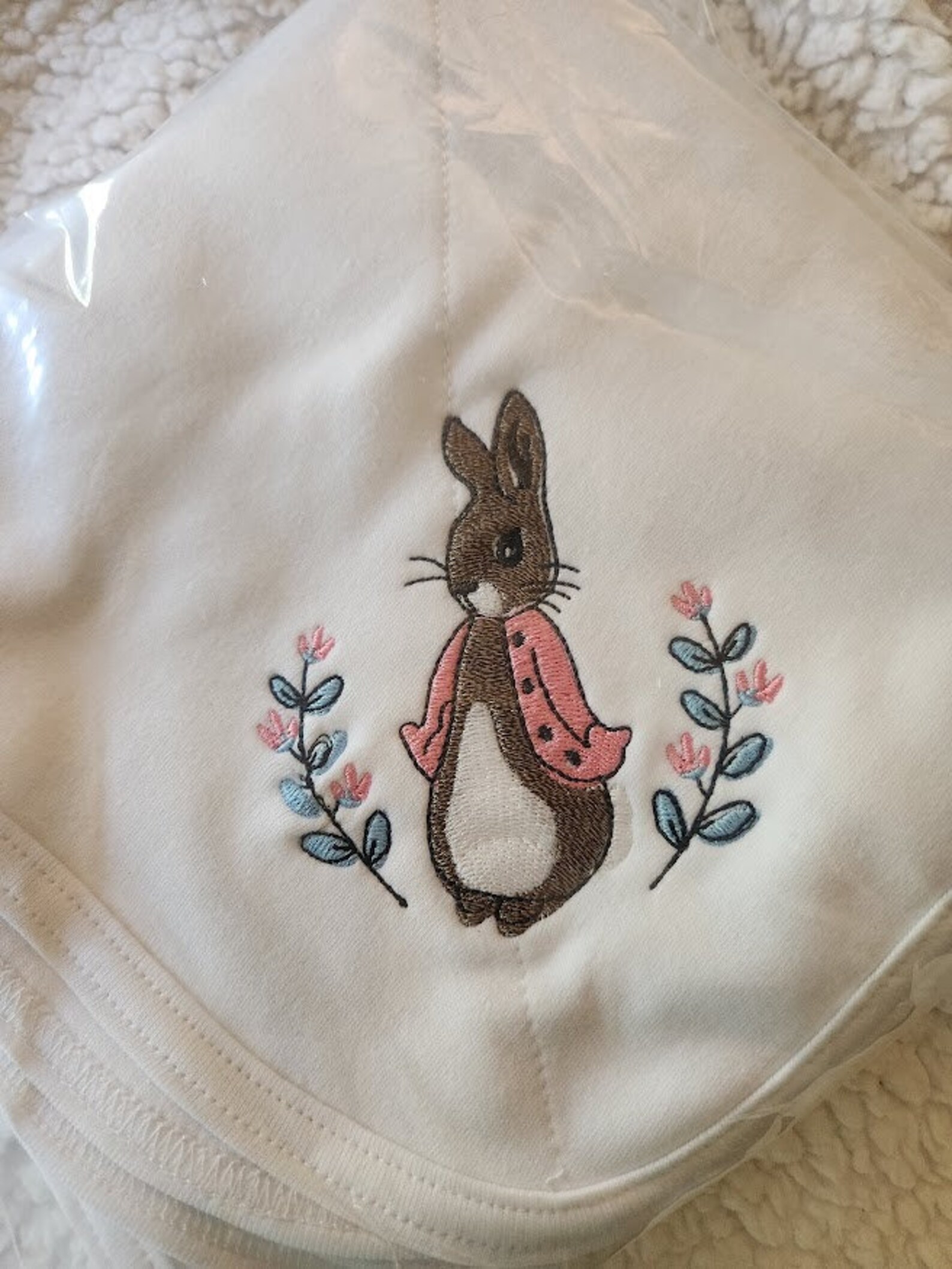 Baby Blanket Crib Blanket Peter Rabbit Blanket Flopsy Rabbit Blanket ...