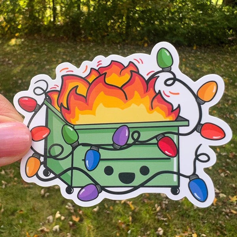 Dumpster Fire - Etsy