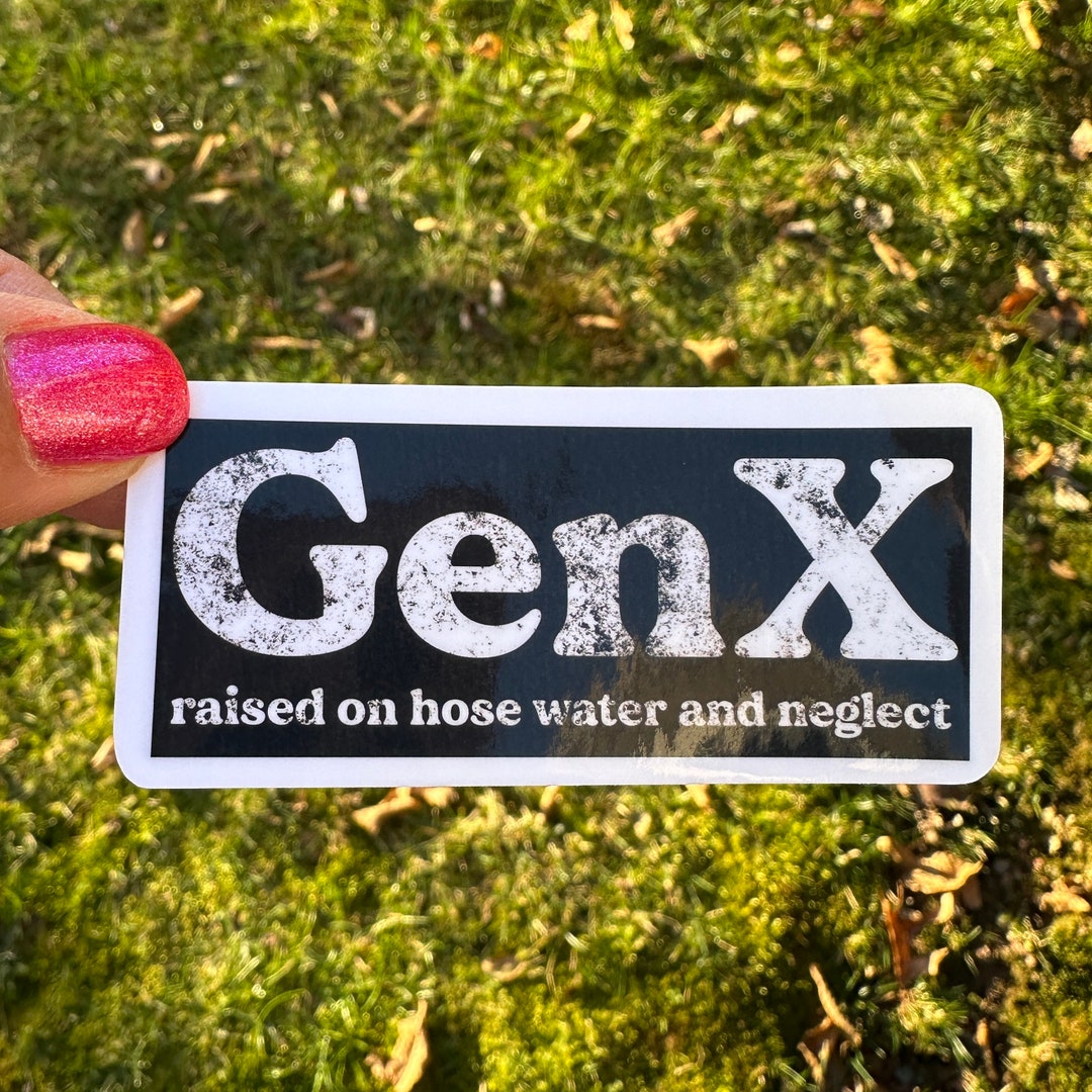 Funny Gen X Sticker - Etsy