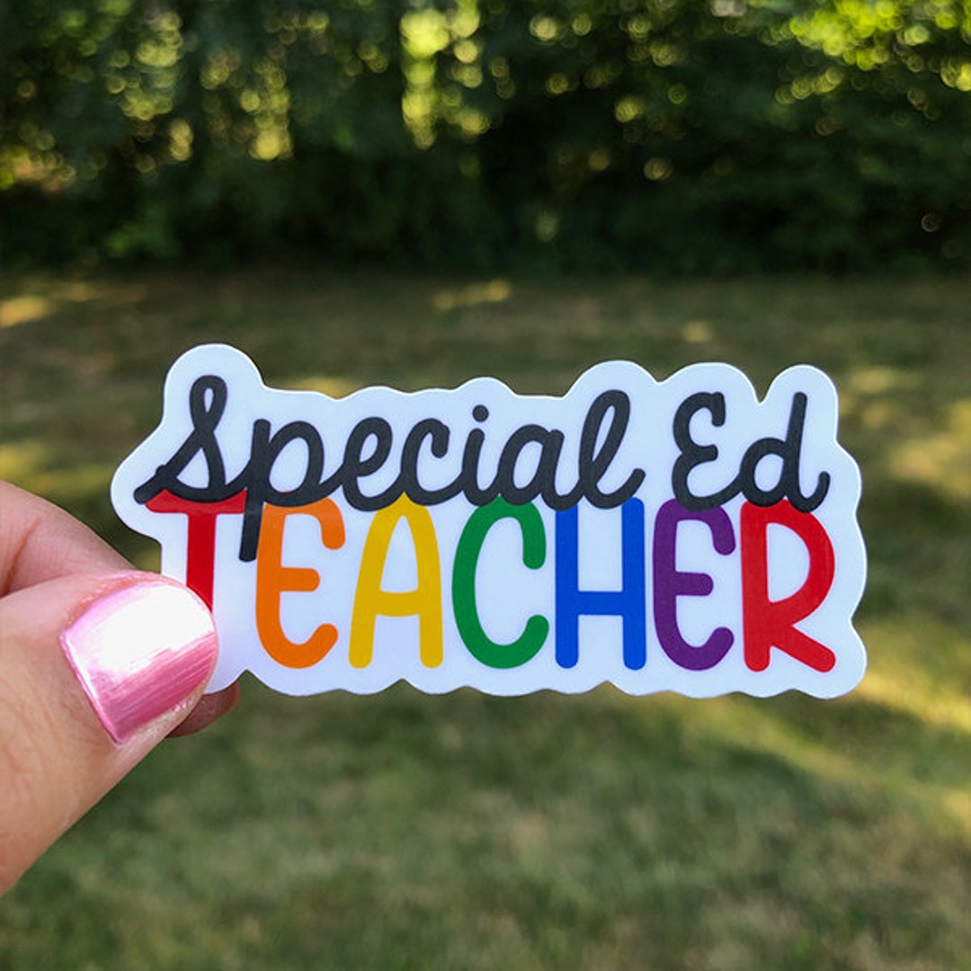 Special Education Teacher Sticker - Etsy