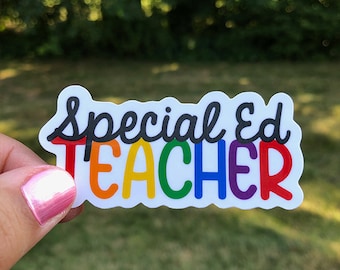 Support Educate Advocate Sticker, Decal, Teacher Sticker, Laptop ...
