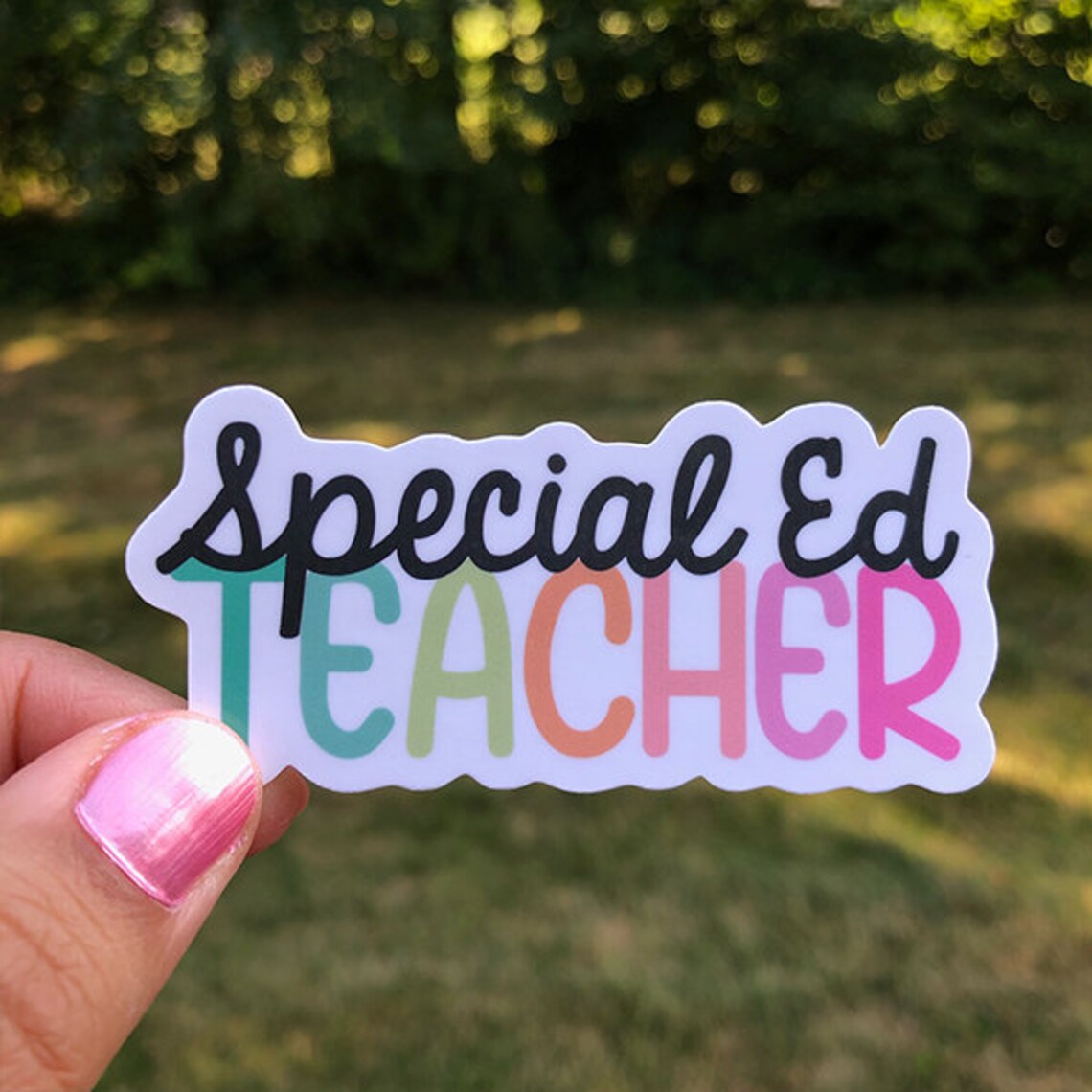 Special Education Teacher Sticker | Etsy