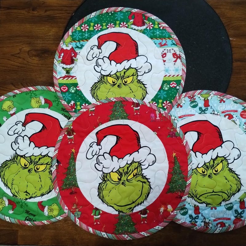 Grinch Plate - Etsy
