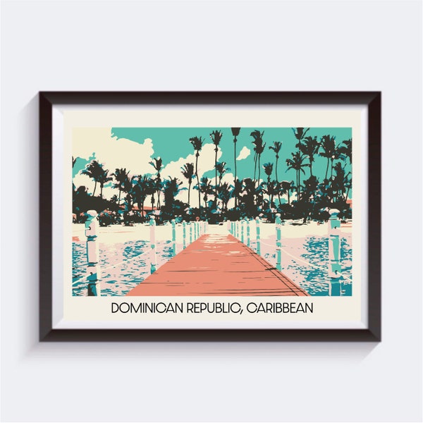 Dominican Republic Punta Cana Postcard - Etsy