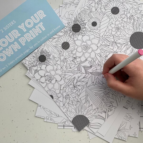 Colouring Pages - Etsy UK