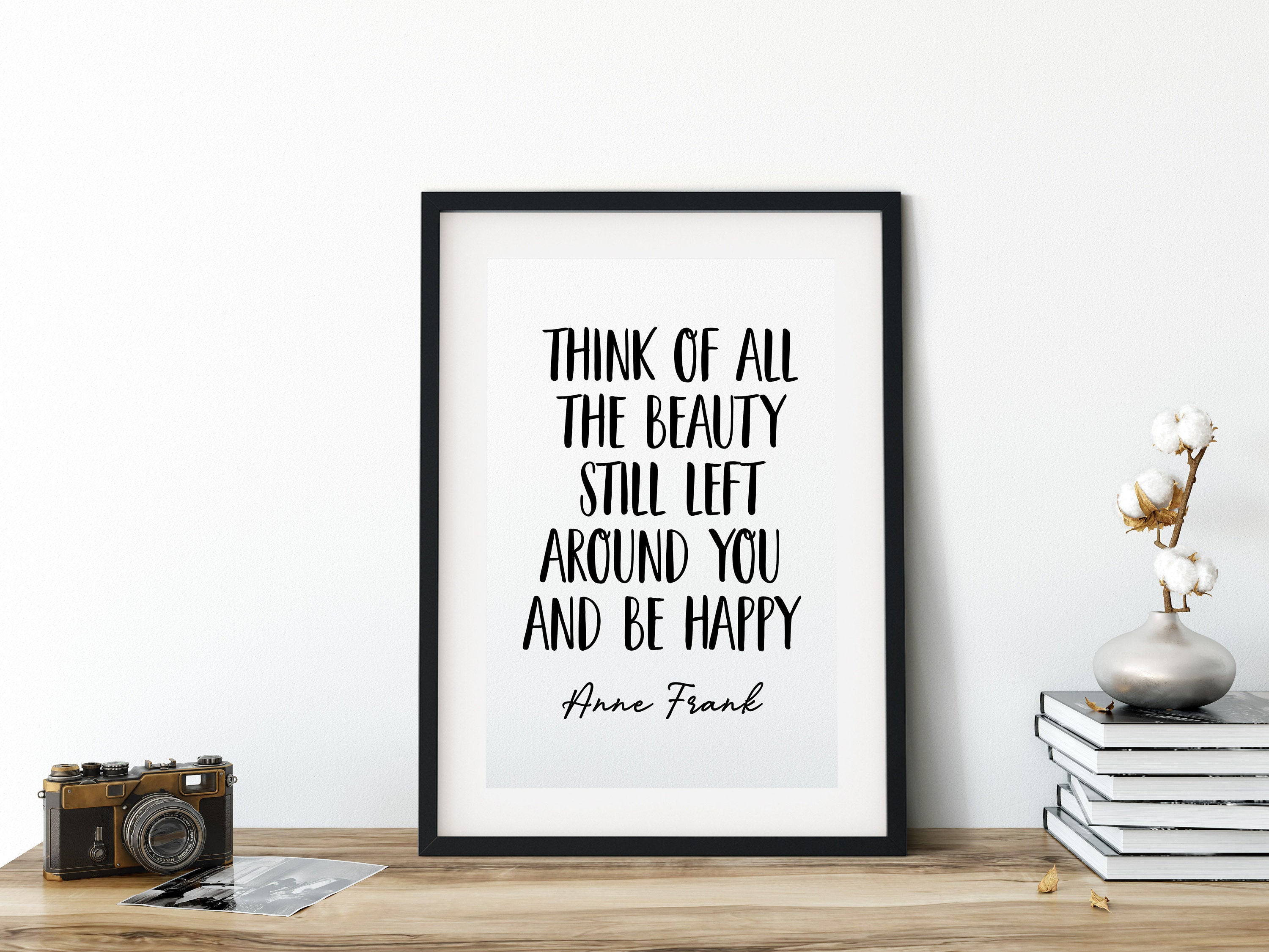 Anne Frank Wall Art Anne Frank Quote Instant Download - Etsy
