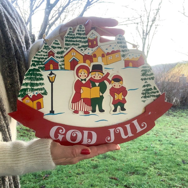 God Jul Sign - Etsy