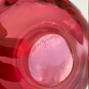 Magnor Norway Glass Bowls Scalloped Edge Glass Dishes Norwegian Design ...