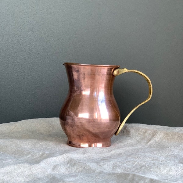 Copper Creamer - Etsy