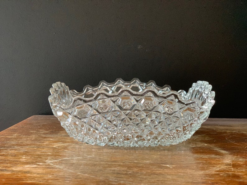 Sowerby Glass Dish and Bowl English Vintage Pressed Glass - Etsy