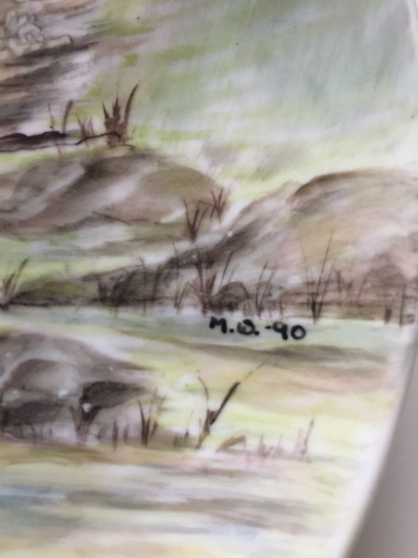 Cottagecore Ceramic Plate Mushrooms and Birds Ceramic Wall - Etsy
