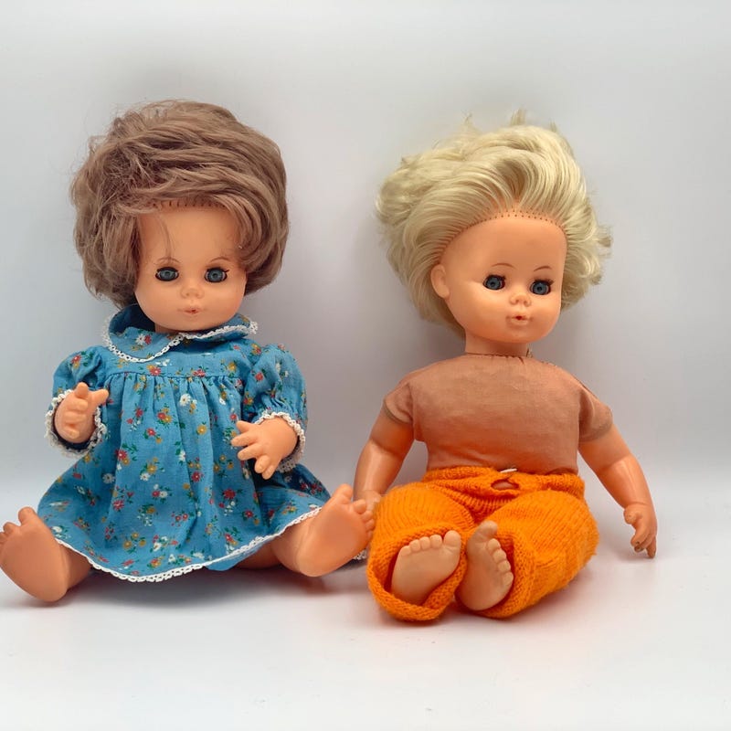 Cute Vintage Doll - Etsy