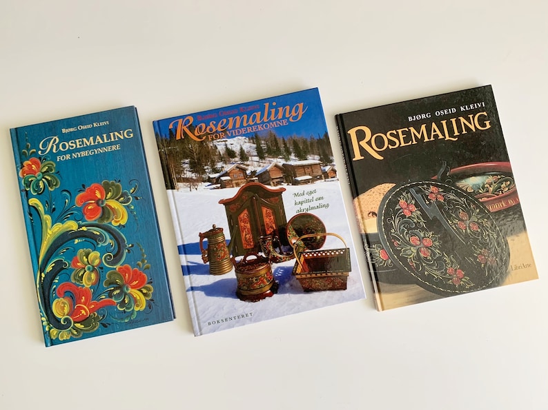 Rosemaling Book , Norway Rosemaling , Norwegian Folk Art - Etsy