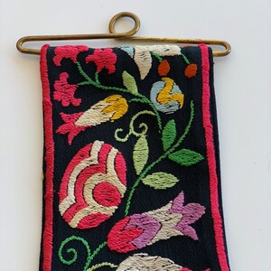 Embroidered Bell Pull - Etsy