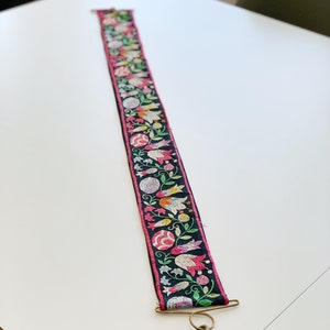 Embroidered Bell Pull - Etsy