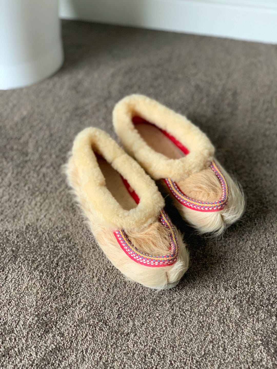 Norwegian Slippers Small Size , Norwegian Shoes , Sami Reindeer Shoes ...
