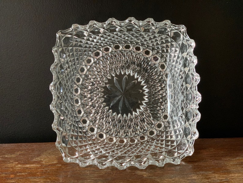 Sowerby Glass Dish and Bowl English Vintage Pressed Glass - Etsy