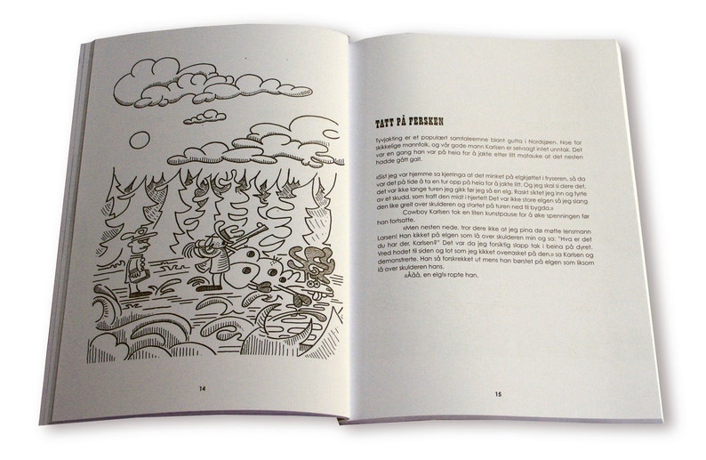 Norwegian Book Oil Rig Gift Stories Cowboy Karlsen Book Gift - Etsy