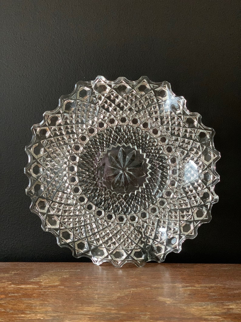 Sowerby Glass Dish and Bowl English Vintage Pressed Glass - Etsy