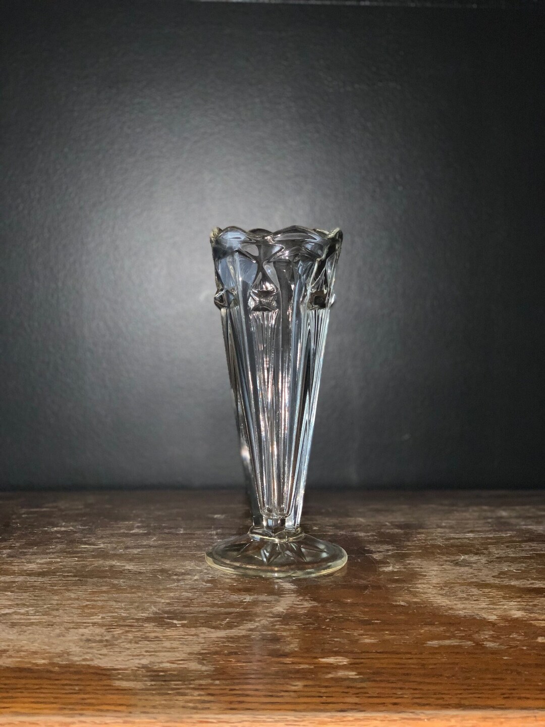 Norwegian Glass Vase , Art Deco Glass Vase , Hadeland Vase Bodil - Etsy