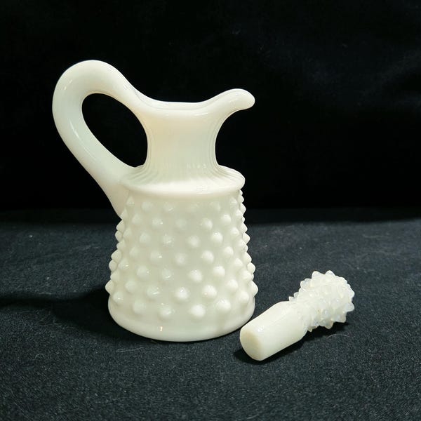 Fenton Hobnail Cruet - Etsy