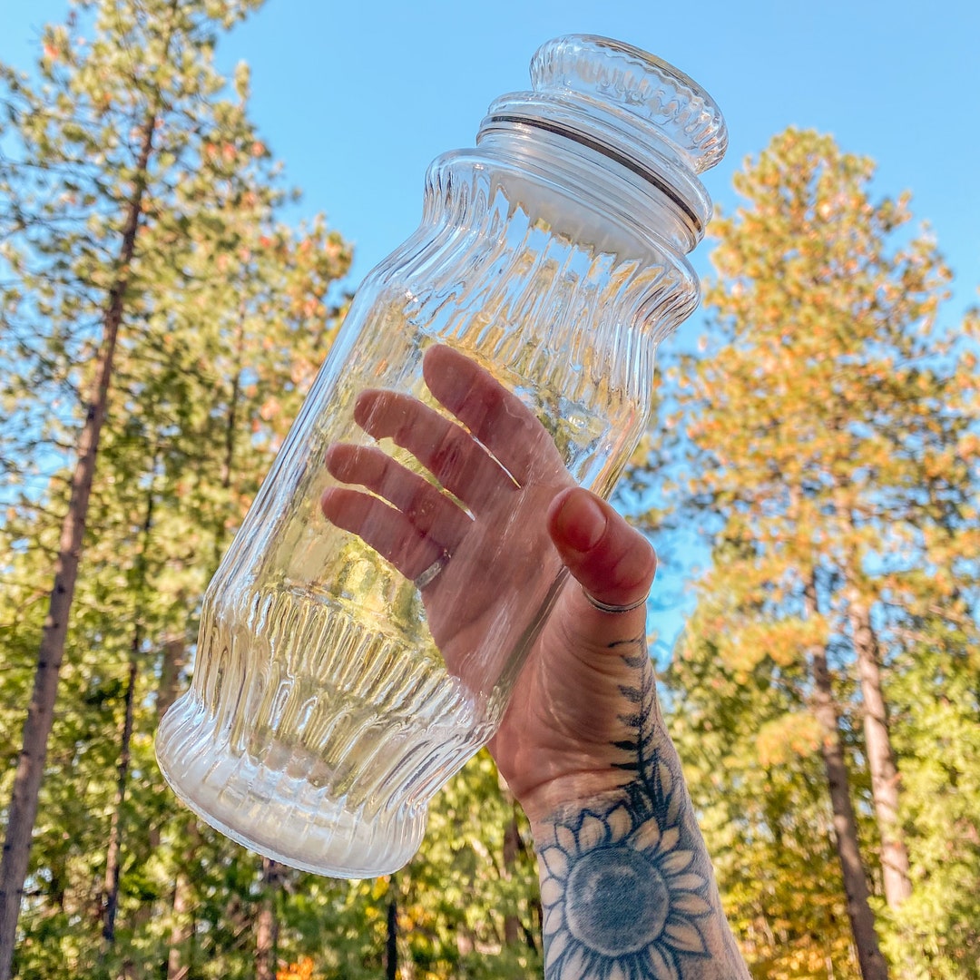 Vintage 80s Planters Peanut Glass Jar, Vintage Planters Peanut Jar ...