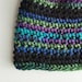 One Hour Northern Lights Beanie Crochet Pattern- Womens Crochet Beanie ...