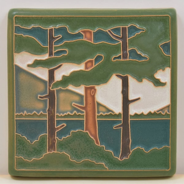 Craftsman Tree Tile - Etsy