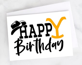 Yellowstone Cards | Etsy