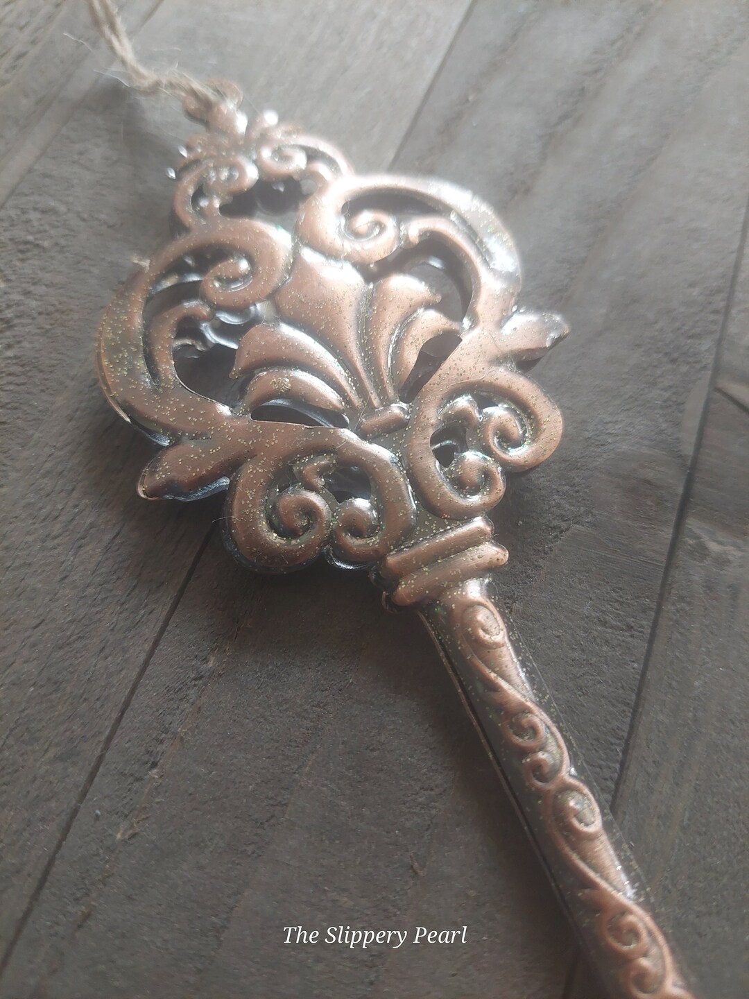Large Skeleton Key 5.5 Inch Key Copper Key Big Key Vintage Replica Key ...