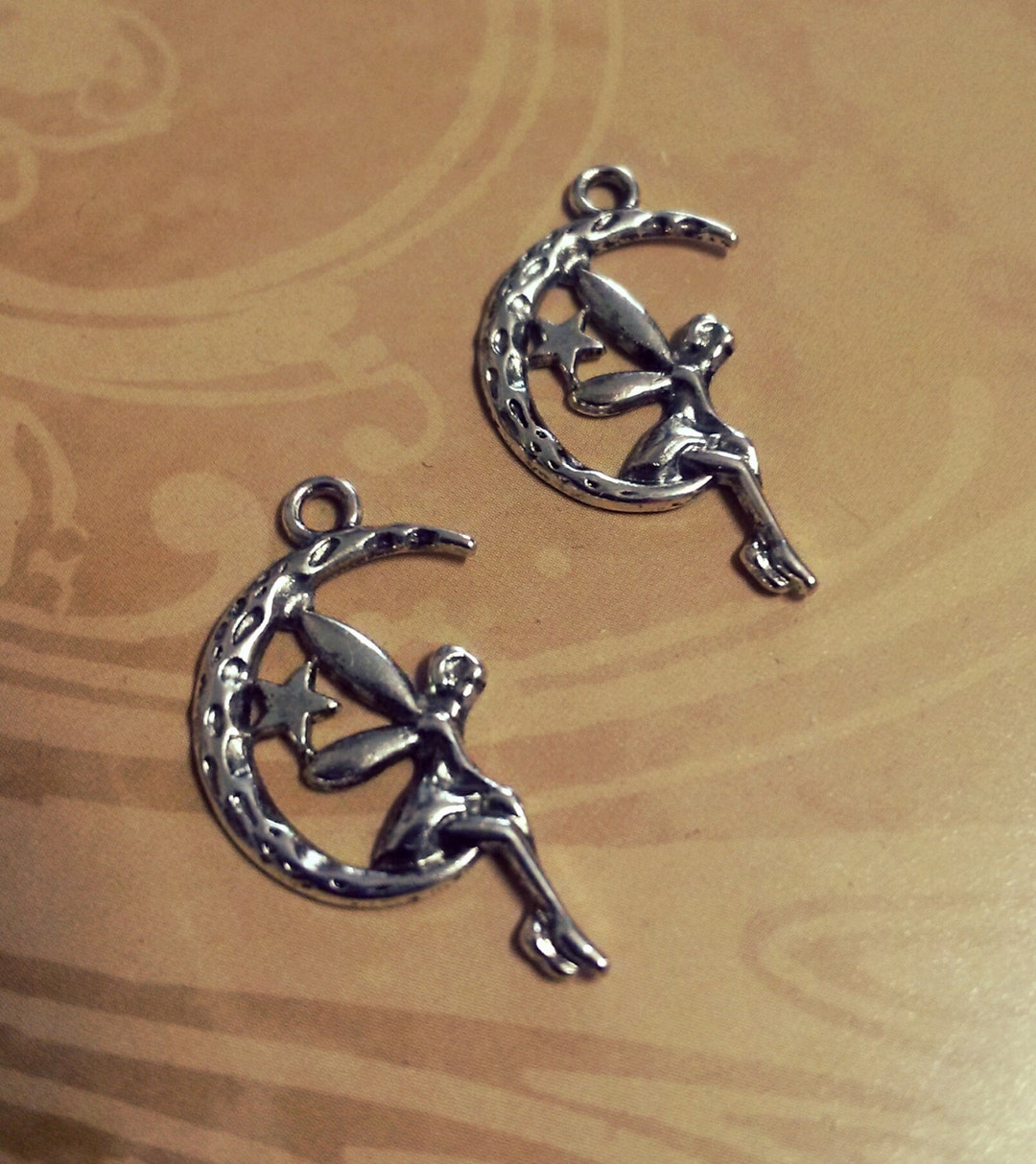 Fairy Charms Antiqued Silver Fairy Pendants Fairy Tale Charms Silver ...