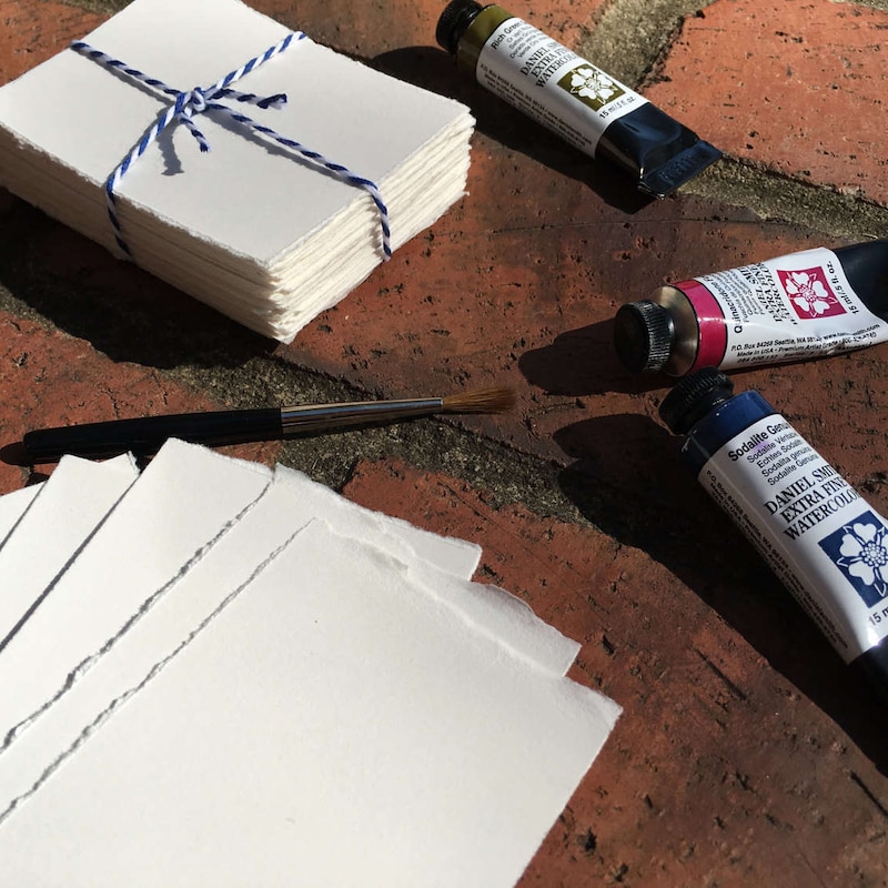 Deckle Edge Postcard - Etsy