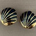 DECO MONET Shell Clip on Statement Earrings - Etsy