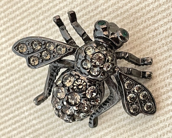 Vintage Signed Joan Rivers Acorn Bee Pin Brooch - munimoro.gob.pe