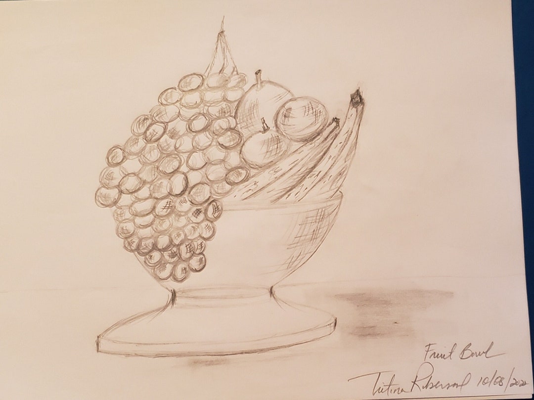 Still Life/fruit Bowl - Etsy
