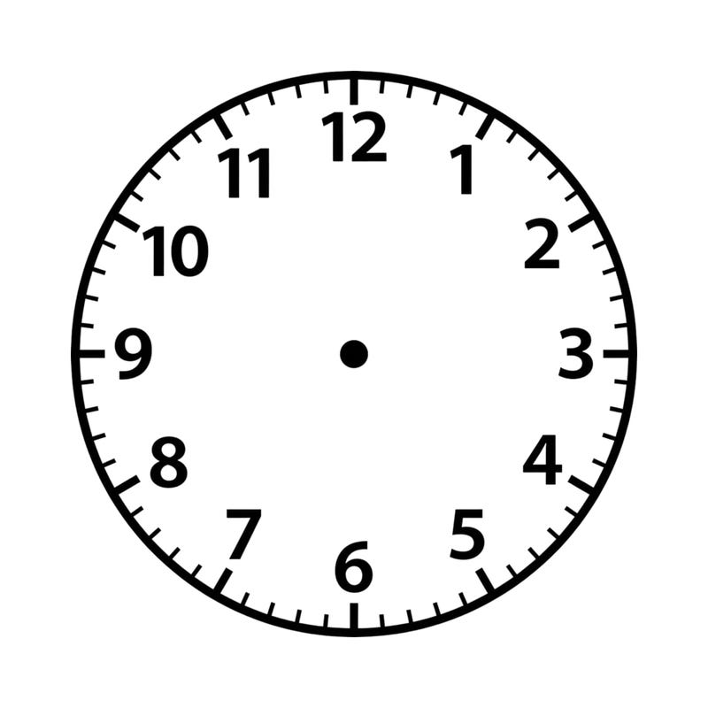 Watch Number Svg - Etsy