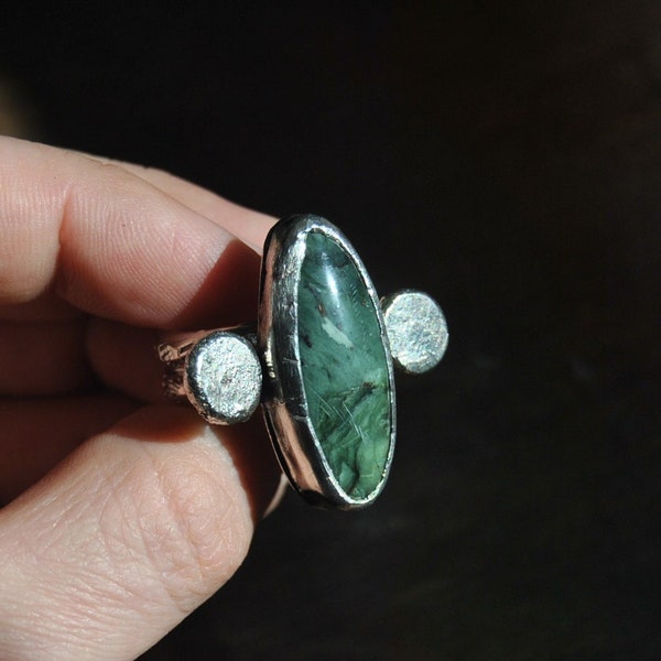 Serpentine Ring - Etsy