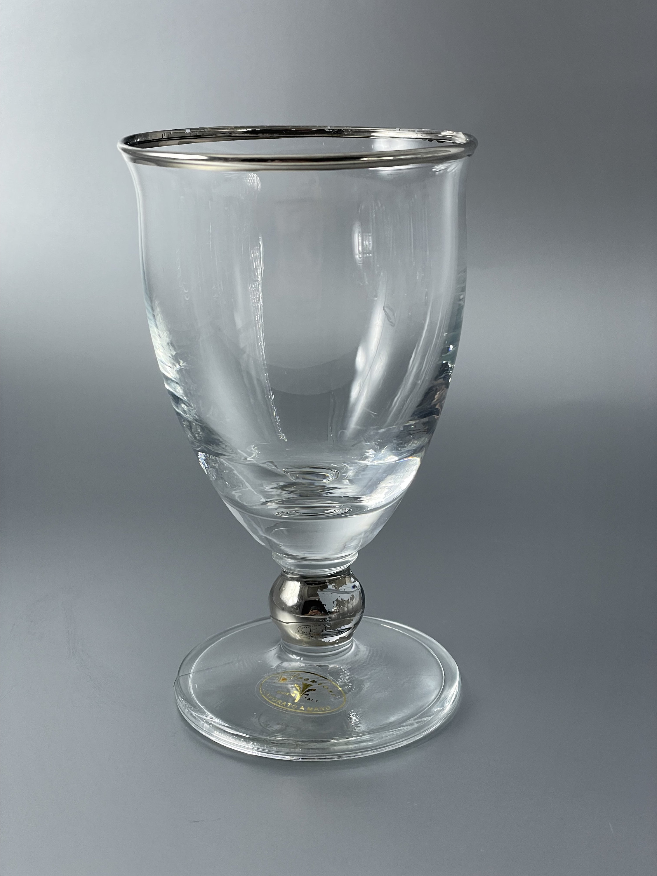 Vintage J Preziosi Goblets Made in Italy - Etsy