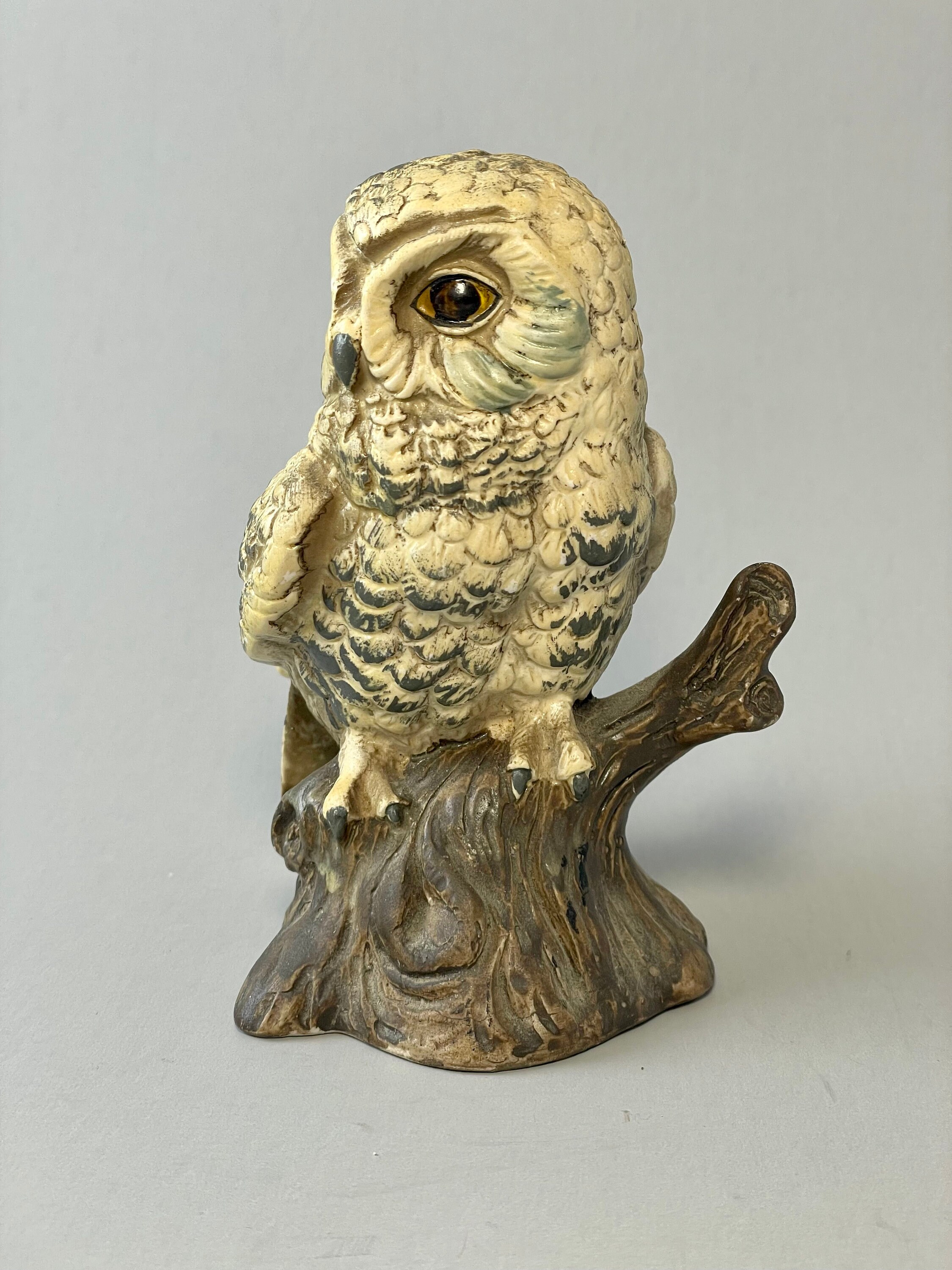 Vintage Enesco Ceramic Owl Figurine - Etsy