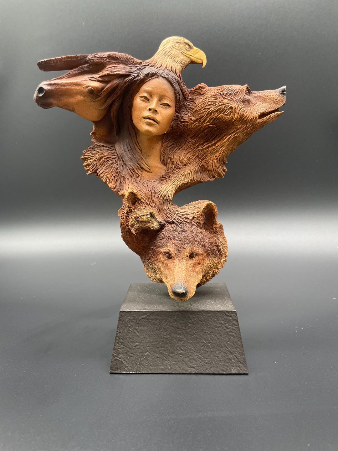 Rick Cain 10 Year Anniversary Cycle 155 Sculpture - Etsy