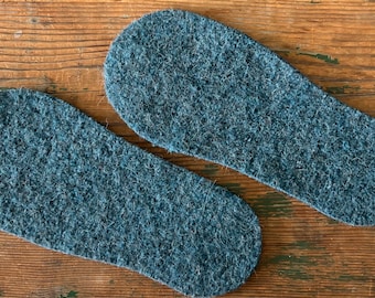 Wool Shoe Inserts for Men Wool Shoe Liners Wool Boot Insoles - Etsy