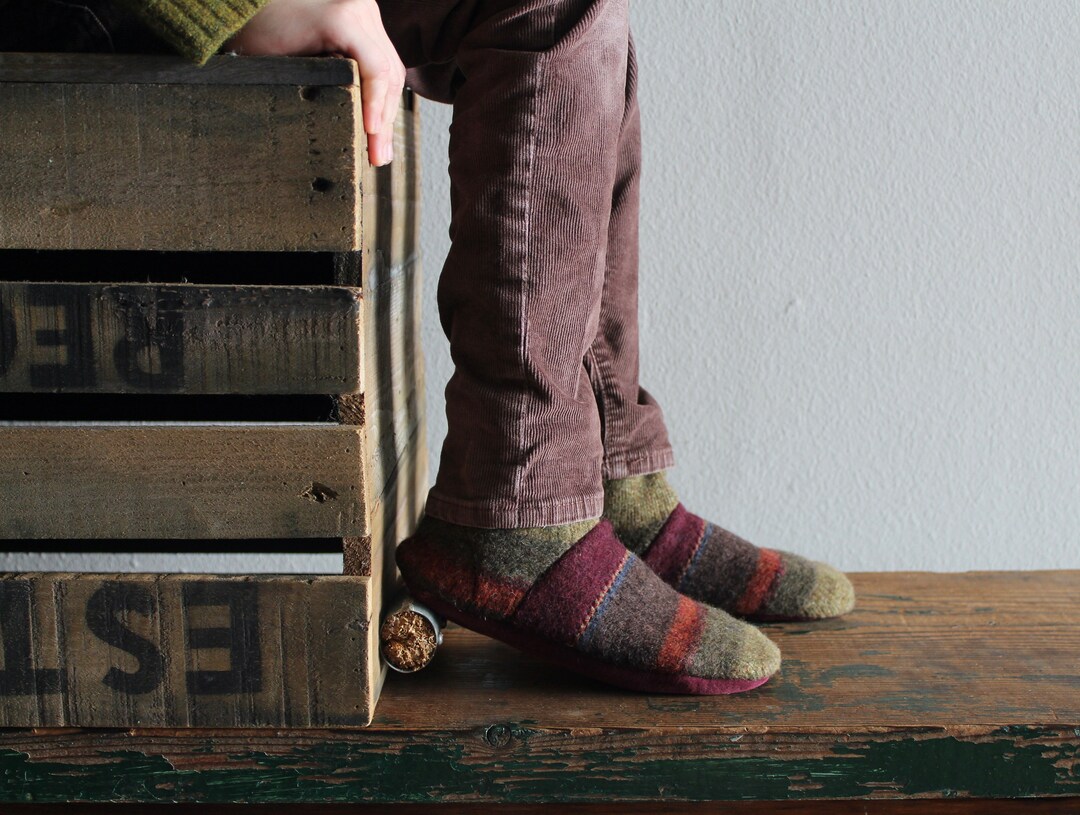 Children's Wool Slippers, Wool Slippers, Children's Slipper Socks ...