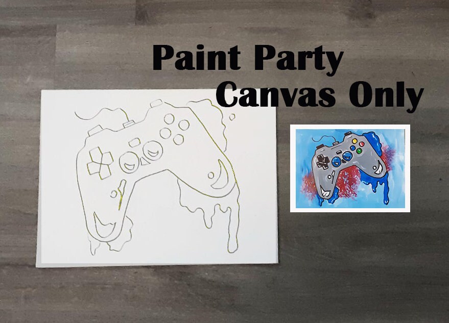 Pre Drawn Canvas Black History Month - Etsy