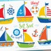Sailboat Clipart, Summer Clipart, Nautical Svg, Sailing Clipart, Cruise ...