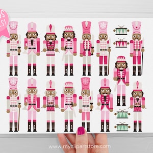 Nutcracker Clip Art, Sugar Plum, Christmas Candy Clipart, Pink ...