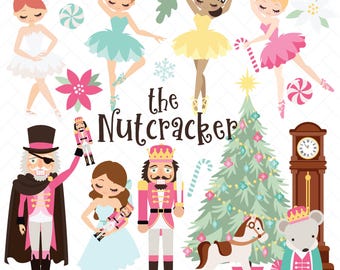 Candy Nutcracker Clipart, Christmas Clipart, Nutcracker Ballet, Sweets ...