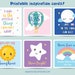 Moon and Stars Positivity Note Cards for Kids, Affirmation ...