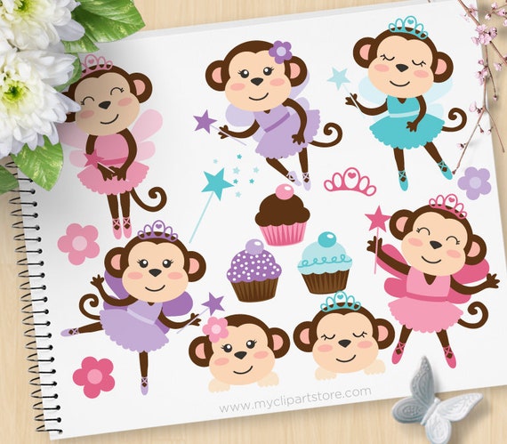Ballerina Monkey Wallpaper Dancer Monkey Template | PosterMyWall