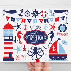 Nautical Clipart (boy), Summer Clipart, Beach Clipart, Sail Boat Svg ...
